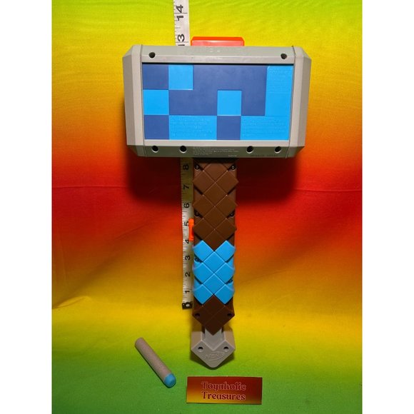 Nerf | Toys | Nerf Minecraft Stormlander Dartblasting Hammer | Poshmark